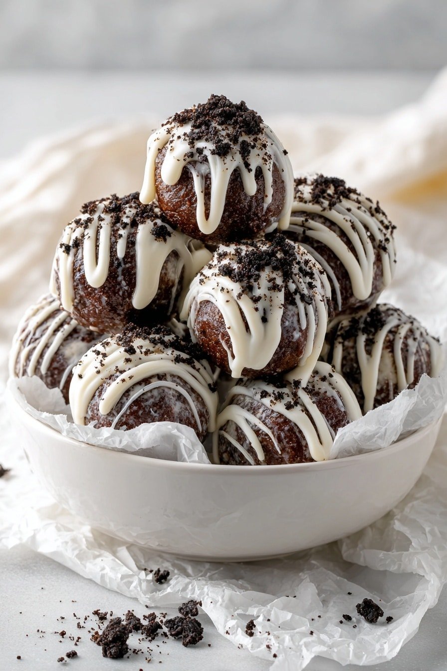 No-Bake Oreo Protein Balls Recipe – OliviaBakes