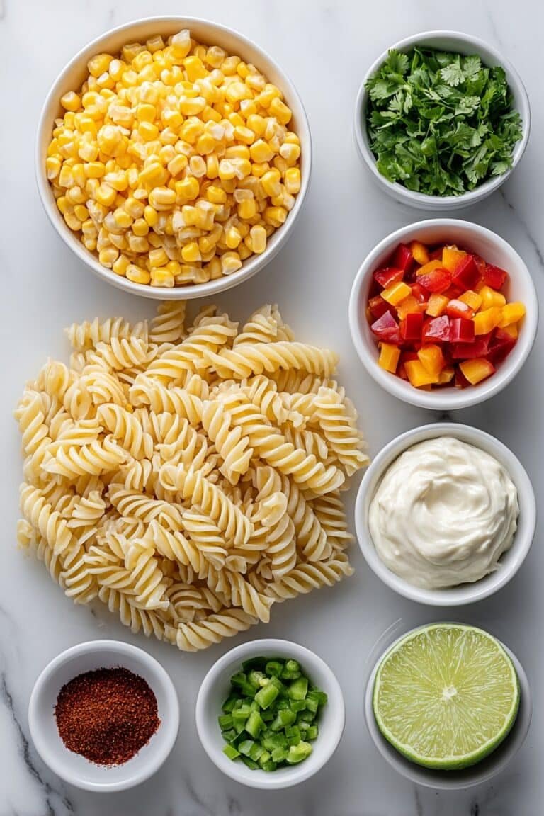 Street Corn Pasta Salad Recipe – OliviaBakes